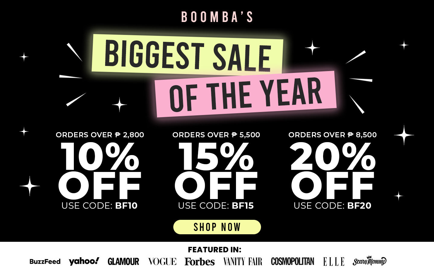 BOOMBA | Inserts With Adhesive On Both Sides – BOOMBA PH
